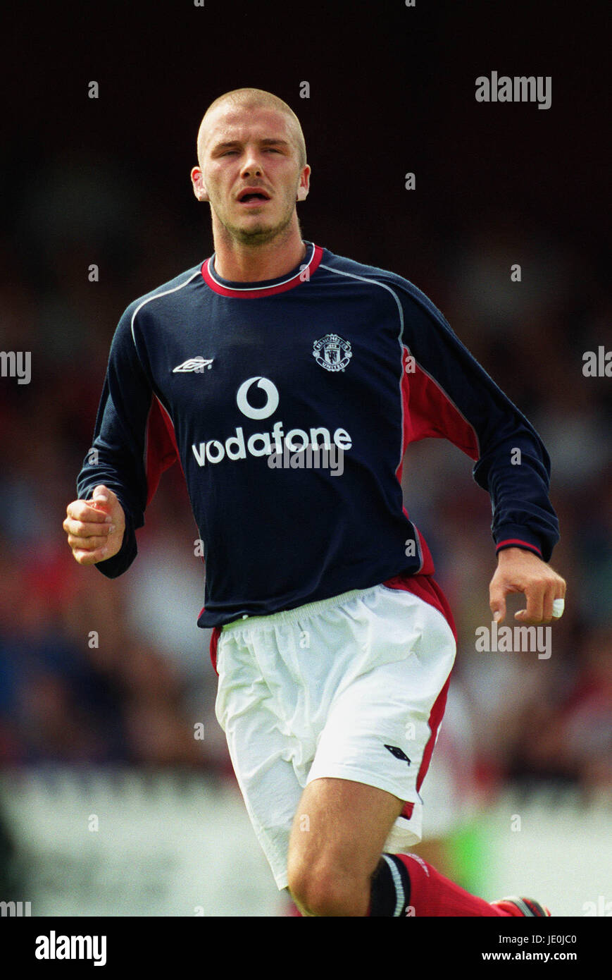 DAVID BECKHAM MANCHESTER UNITED FC YORK BOOTHAM CRESCENT 29 July 2000 ...