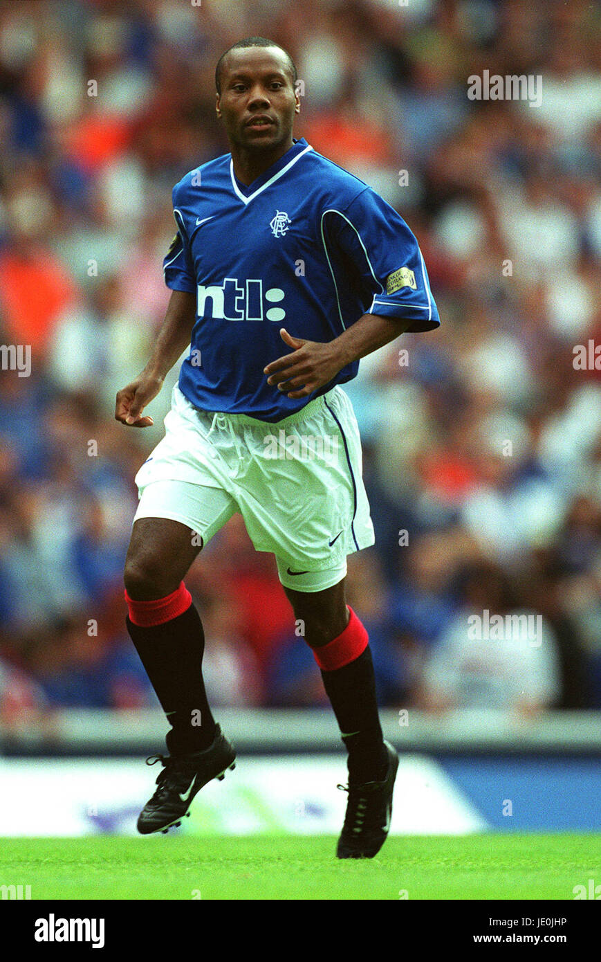ROD WALLACE GLASGOW RANGERS FC IBROX GLASGOW 29 July 2000 Stock Photo ...