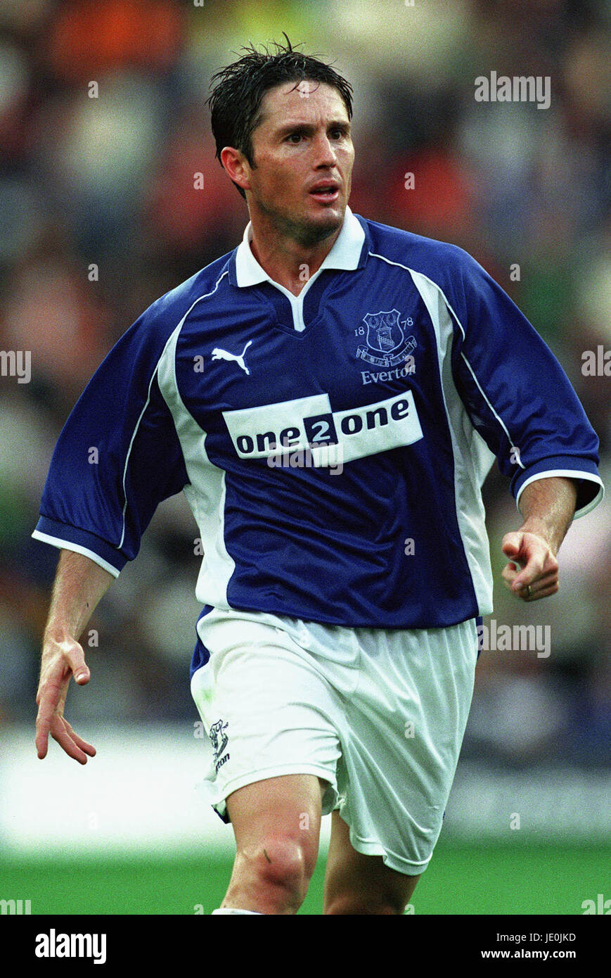 JOE-MAX MOORE EVERTON FC 31 July 2000 Stock Photo - Alamy
