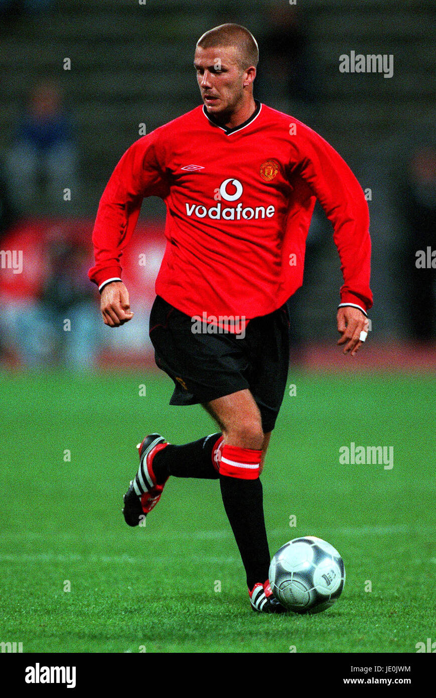 DAVID BECKHAM MANCHESTER UNITED FC MUNICH GERMANY 04 August 2000 Stock ...