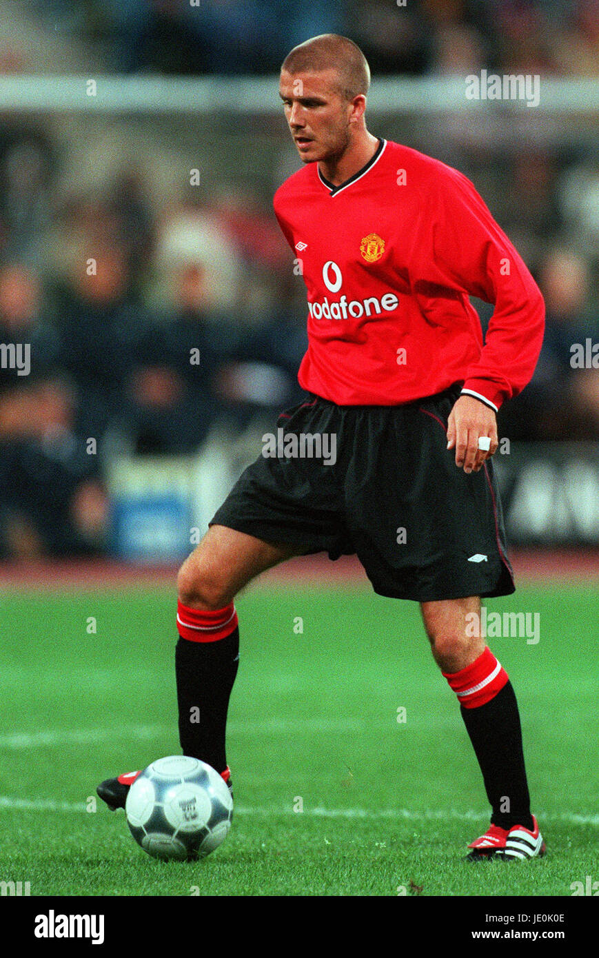 DAVID BECKHAM MANCHESTER UNITED FC MUNICH OPEL MASTERS 2000 05 August ...