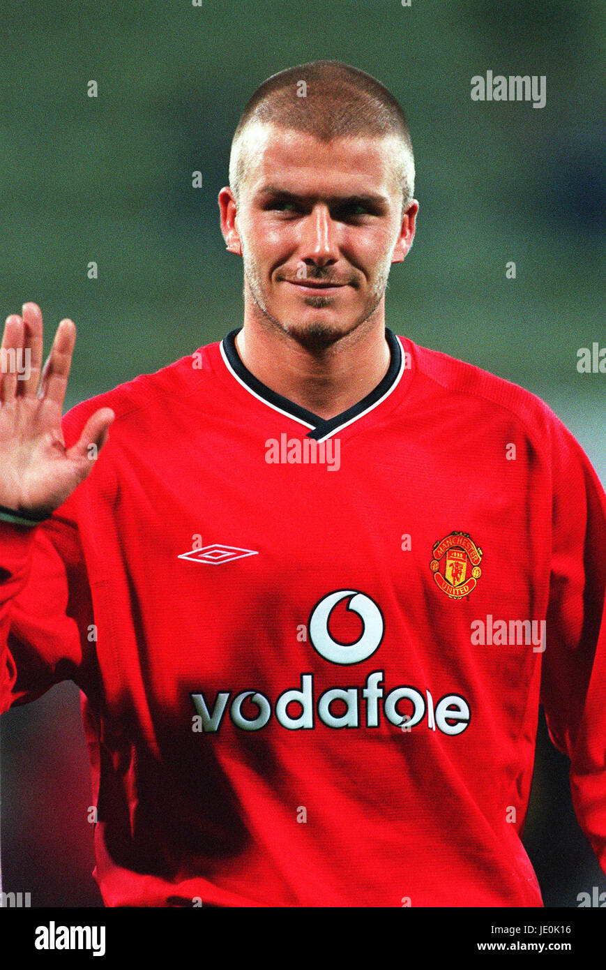 DAVID BECKHAM MANCHESTER UNITED FC MUNICH OPEL MASTERS 2000 05 August ...