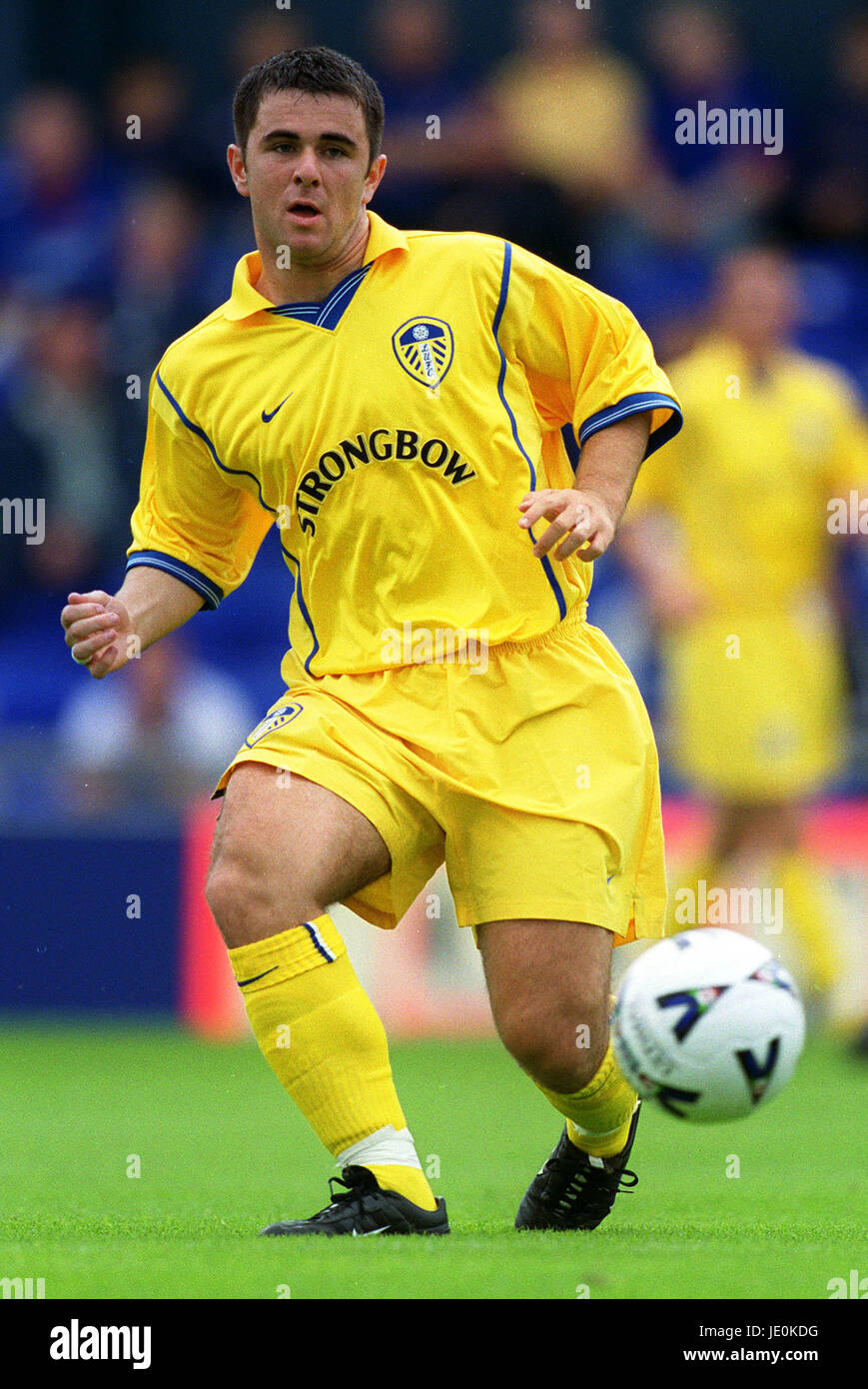 KEVIN DIXON LEEDS UNITED FC OLDHAM BOUNDARY PARK 06 August 2000 Stock ...