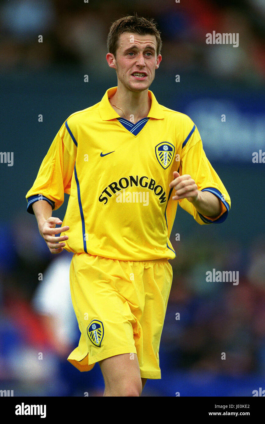 ALAN CAWLEY LEEDS UNITED FC OLDHAM BOUNDARY PARK 06 August 2000 Stock ...