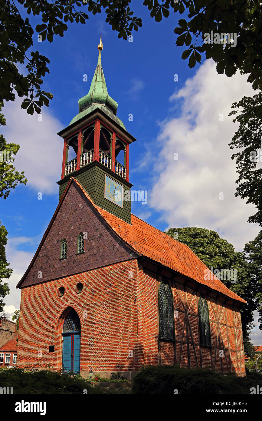 the st. john's church in plon Stock Photo - Alamy