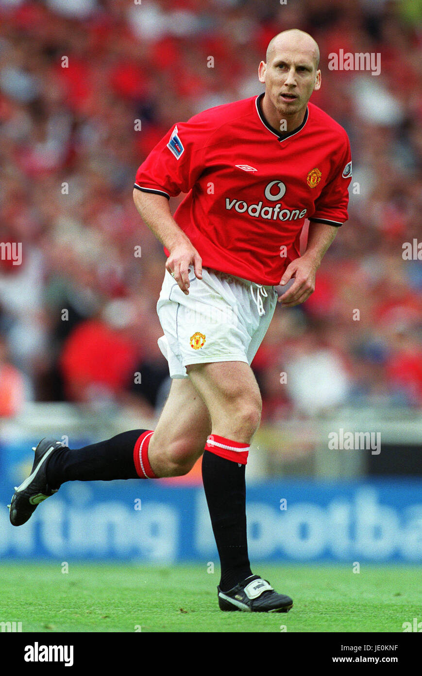 JAAP STAM MANCHESTER UNITED FC WEMBLEY LONDON 14 August 2000 Stock ...