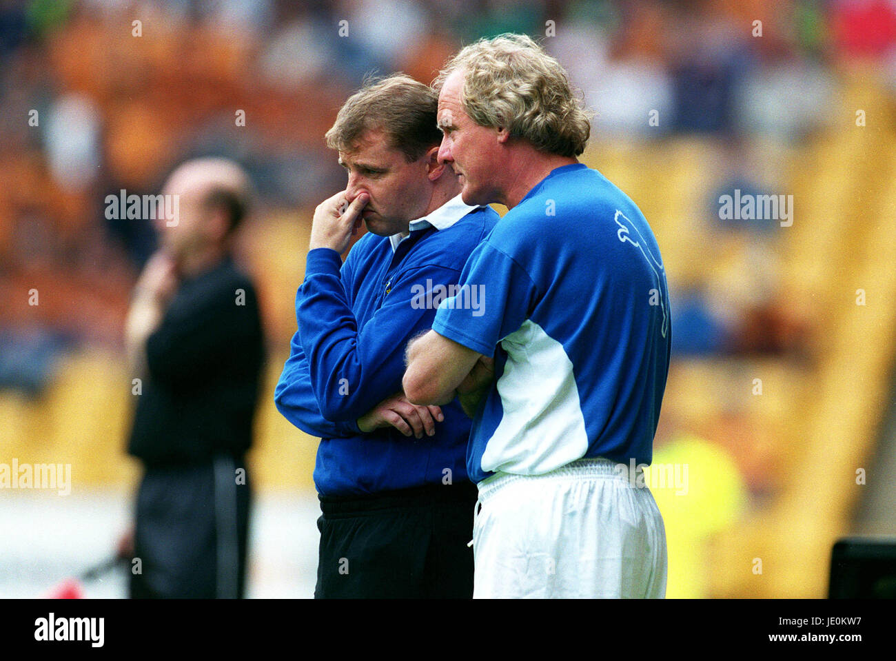 PAUL JEWELL & TERRY YORATH SHEFFIELD WEDNESDAY FC 14 August 2000 Stock ...