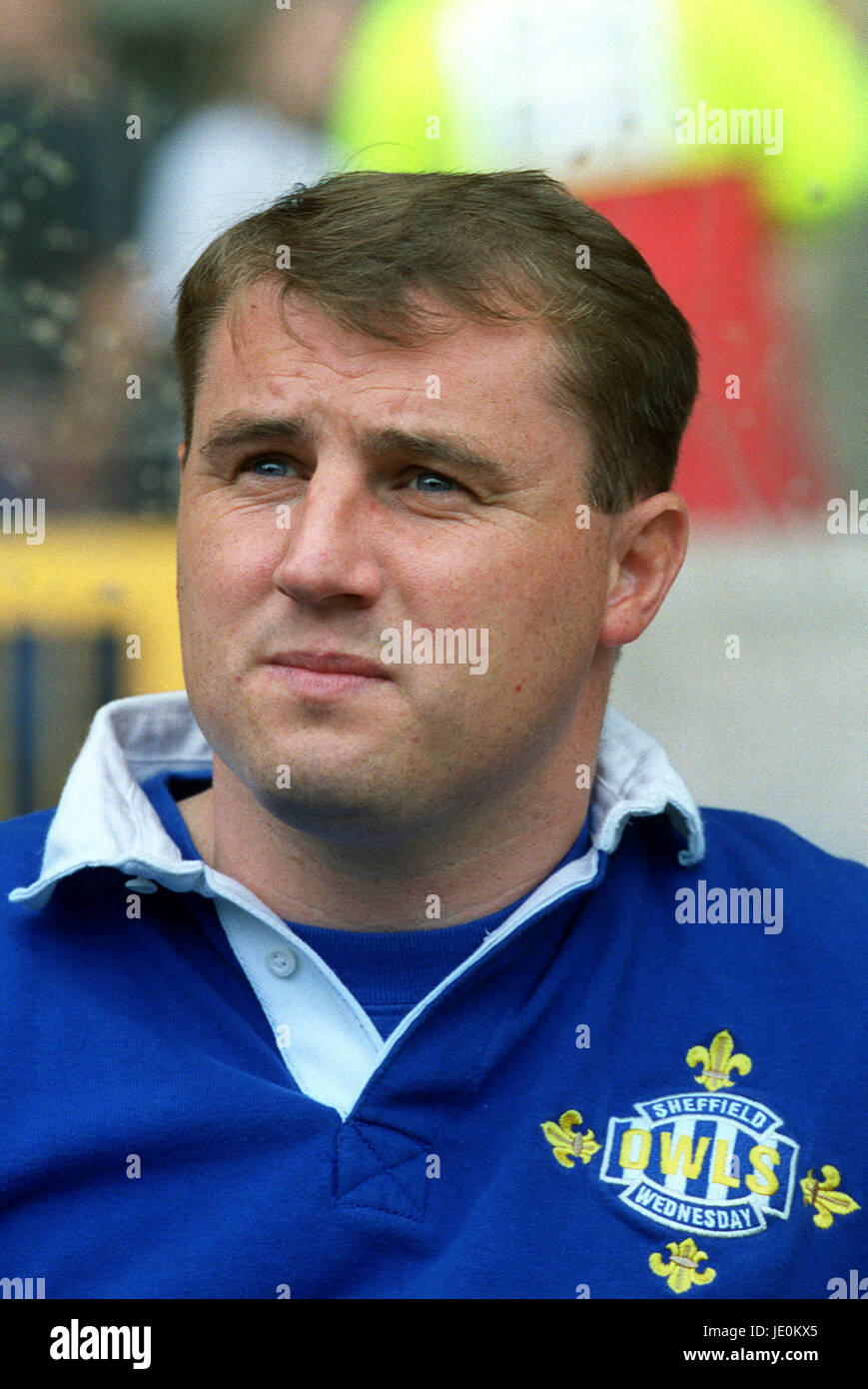 PAUL JEWELL SHEFFIELD WEDNESDAY FC MANAGER 14 August 2000 Stock Photo ...