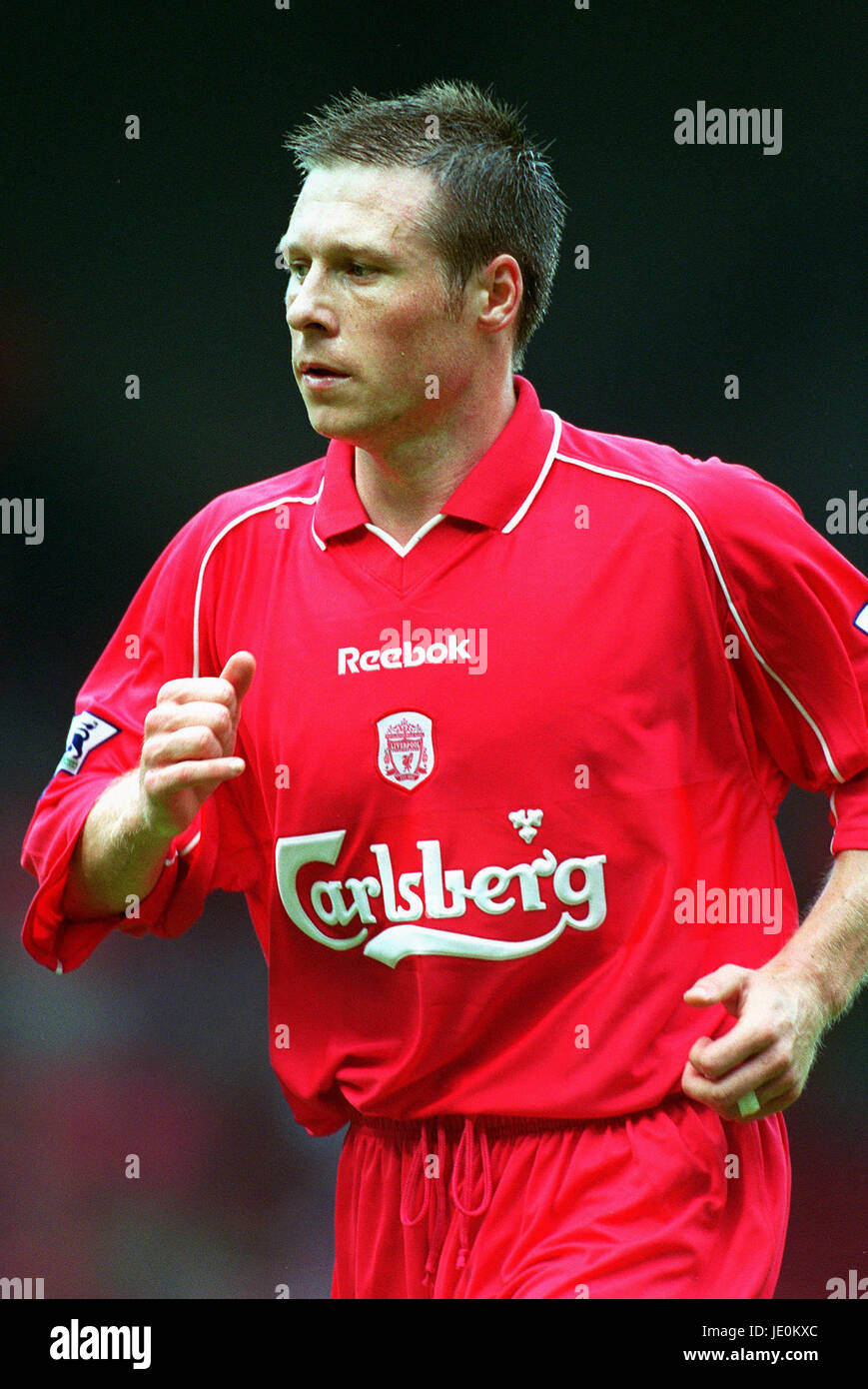 NICK BARMBY LIVERPOOL FC 13 August 2000 Stock Photo - Alamy