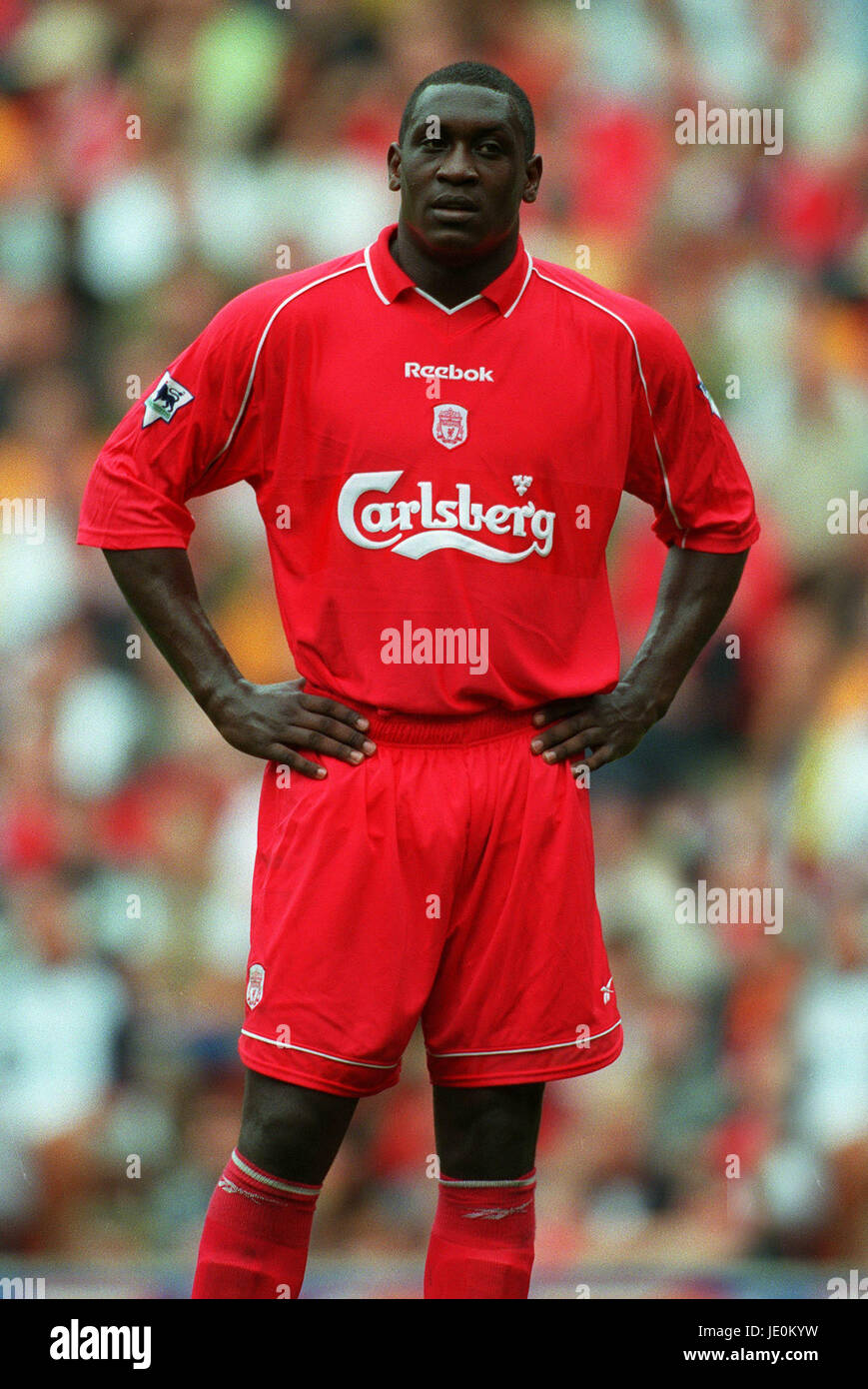 EMILE HESKEY LIVERPOOL FC 13 August 2000 Stock Photo - Alamy