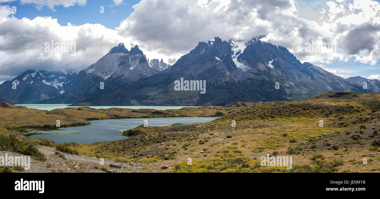 Patagonia landscape panoramic hi-res stock photography and images - Alamy
