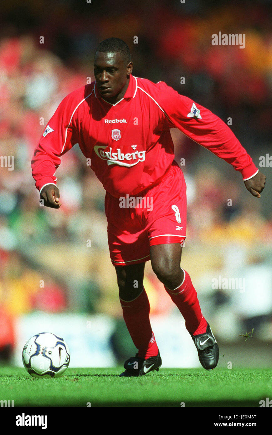EMILE HESKEY LIVERPOOL FC LIVERPOOL ANFIELD 19 August 2000 Stock Photo ...