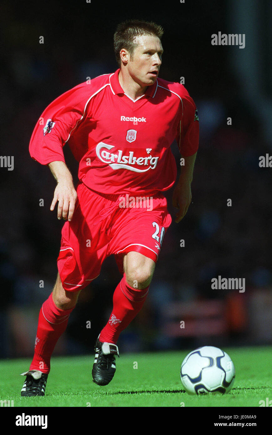 NICK BARMBY LIVERPOOL FC LIVERPOOL ANFIELD 19 August 2000 Stock Photo ...