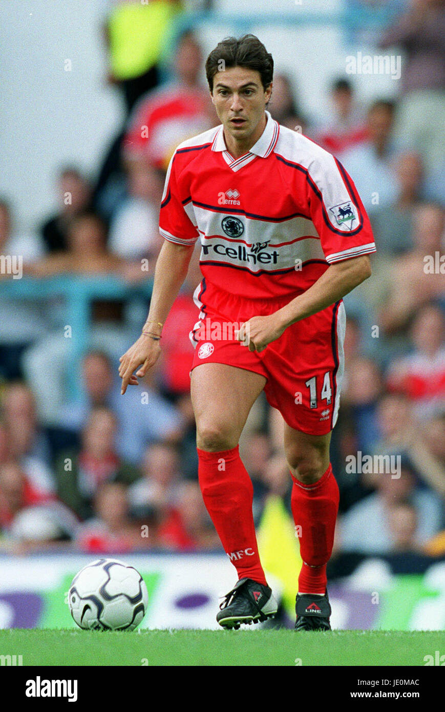 PAUL OKON MIDDLESBROUGH FC 19 August 2000 Stock Photo - Alamy