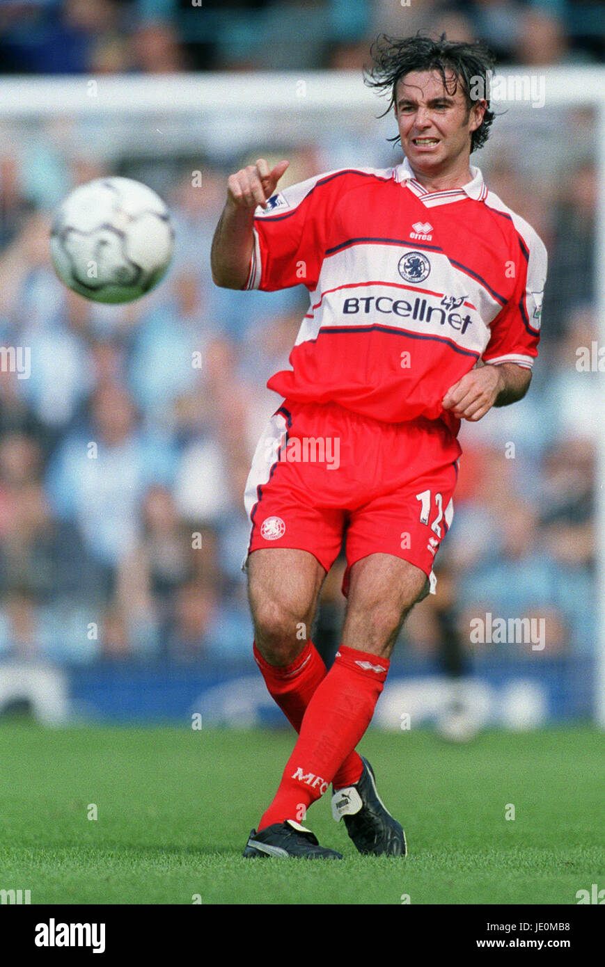 KEITH O'NEILL MIDDLESBROUGH FC 19 August 2000 Stock Photo - Alamy