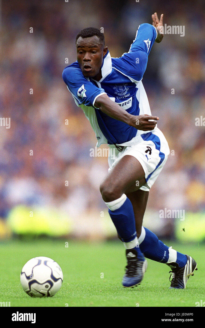 ALEX NYARKO EVERTON FC M 26 August 2000 Stock Photo - Alamy