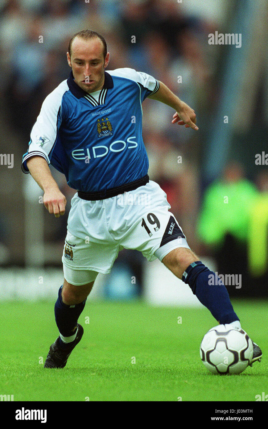 DANNY TIATTO MANCHESTER CITY FC MANCHESTER MAINE ROAD 26 August 2000 ...