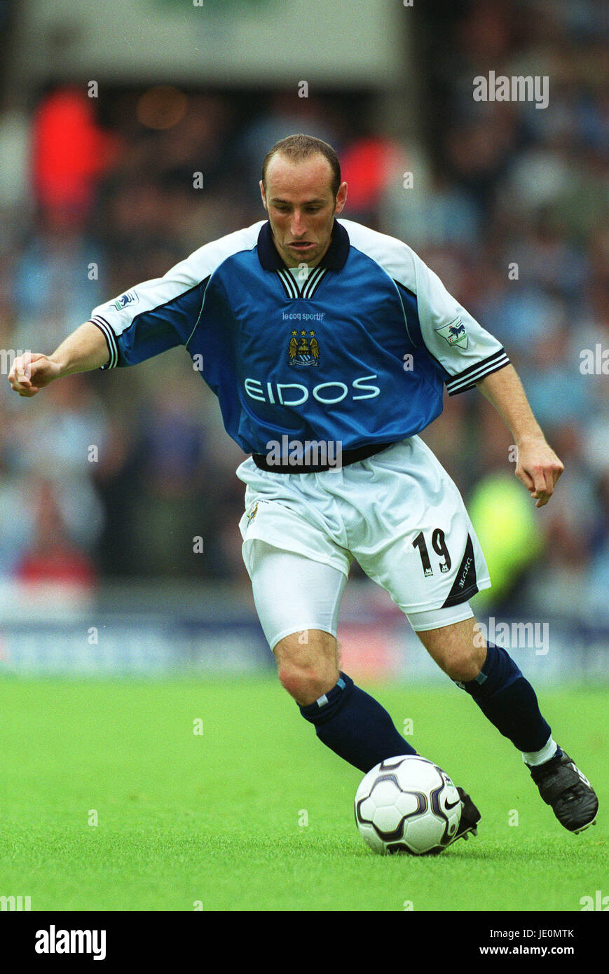 DANNY TIATTO MANCHESTER CITY FC MANCHESTER MAINE ROAD 26 August 2000 ...