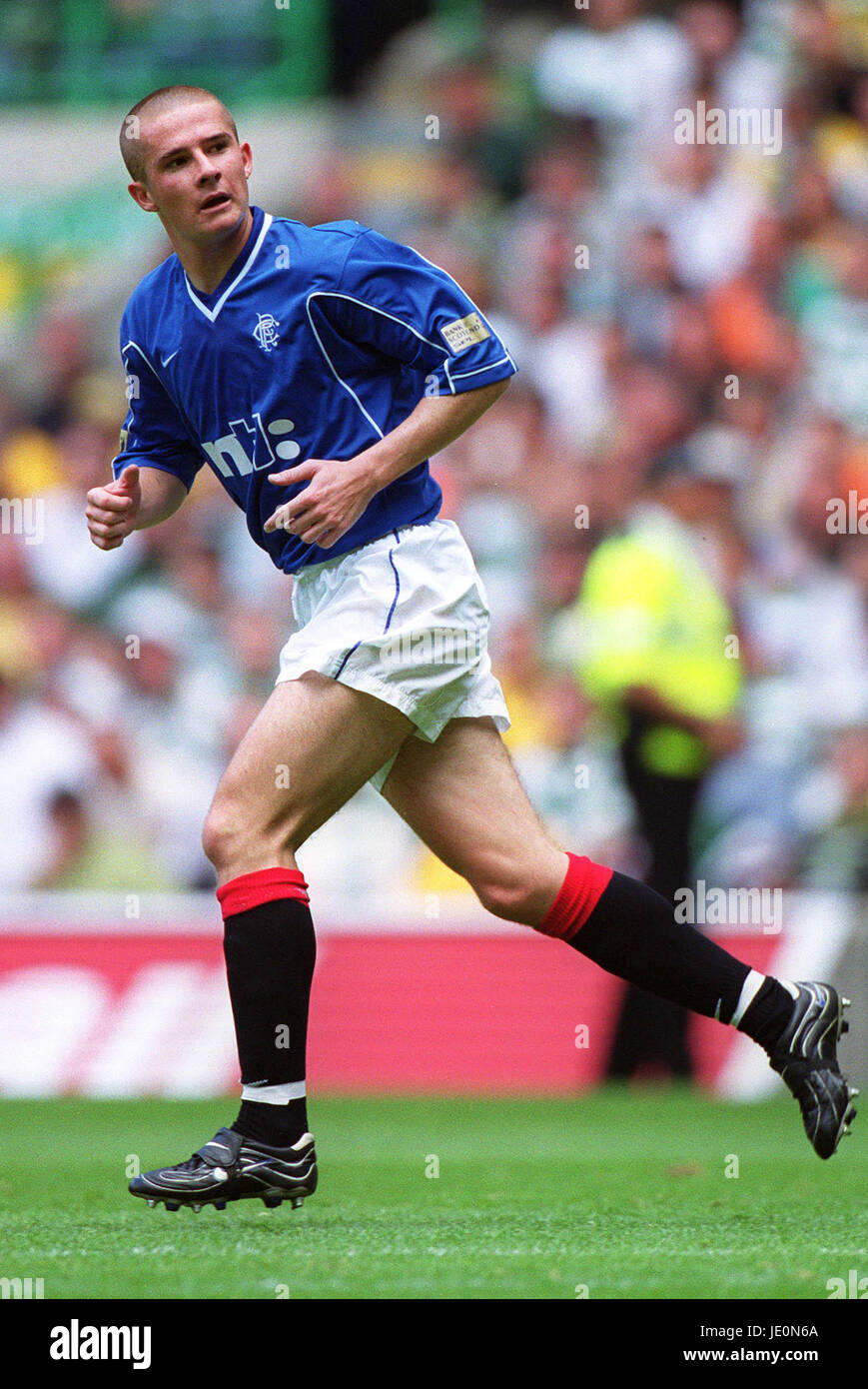 BARRY FERGUSON GLASGOW RANGERS FC GLASGOW PARK HEAD 27 August 2000 ...