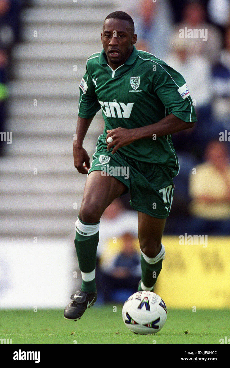 JASON EUELL WIMBLEDON FC PRESTON DEEPDALE PRESTON 28 August 2000 Stock ...