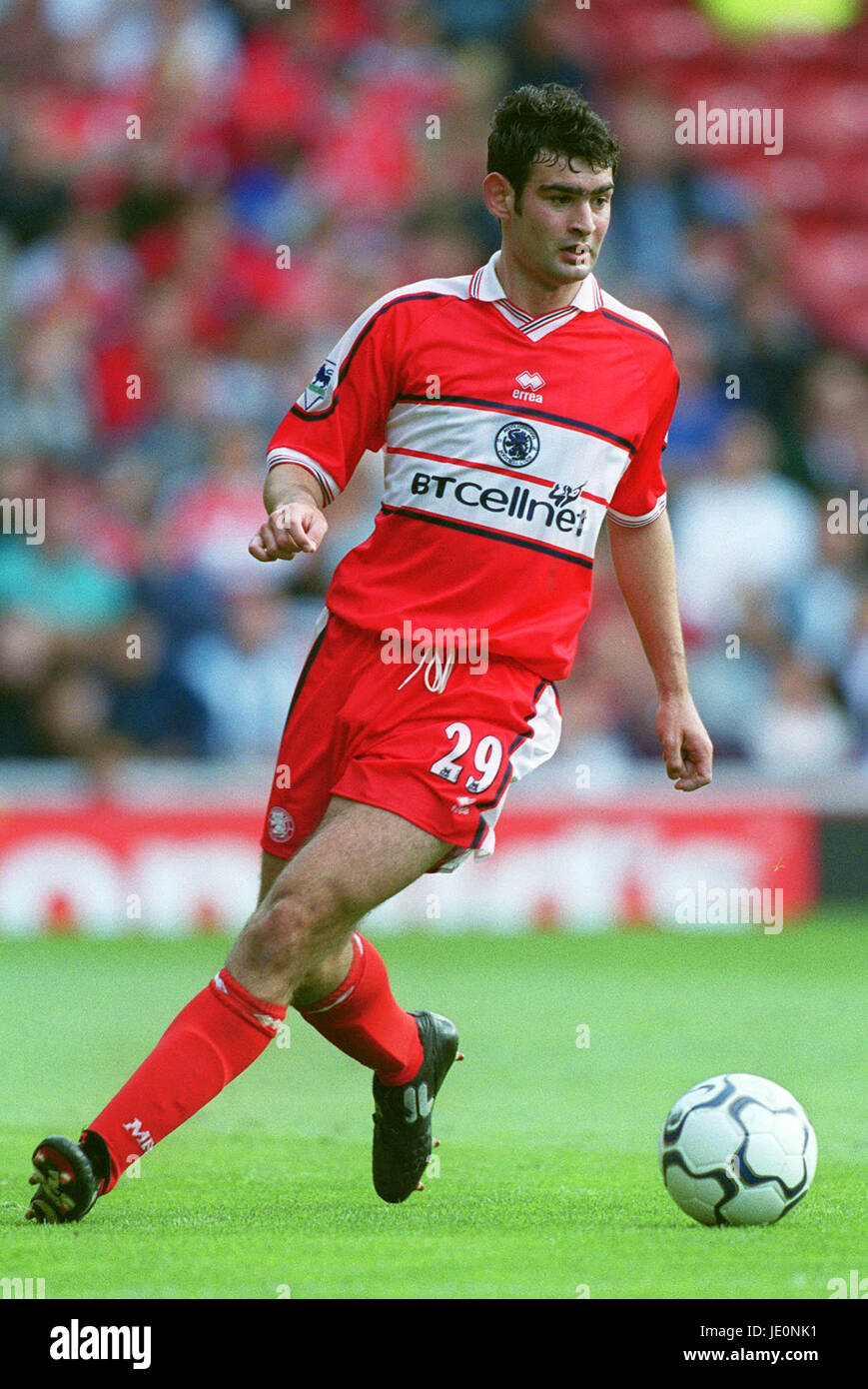 JASON GAVIN MIDDLESBROUGH FC MIDDLESBROUGH BT CELLNET RIVERSIDE STADIUM ...