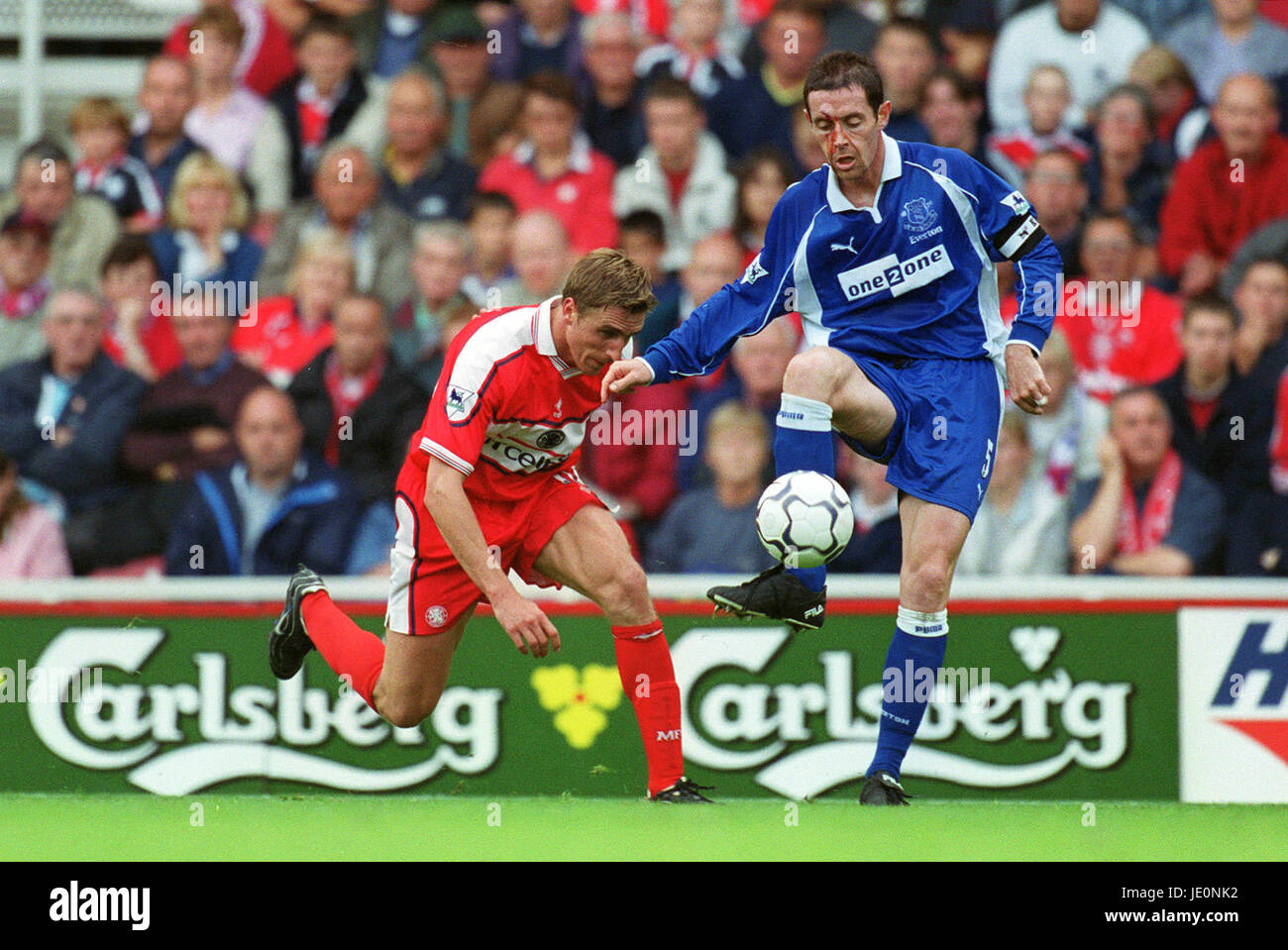 ALEN BOKSIC & DAVID WEIR MIDDLESBROUGH V EVERTON MIDDLESBROUGH BT ...