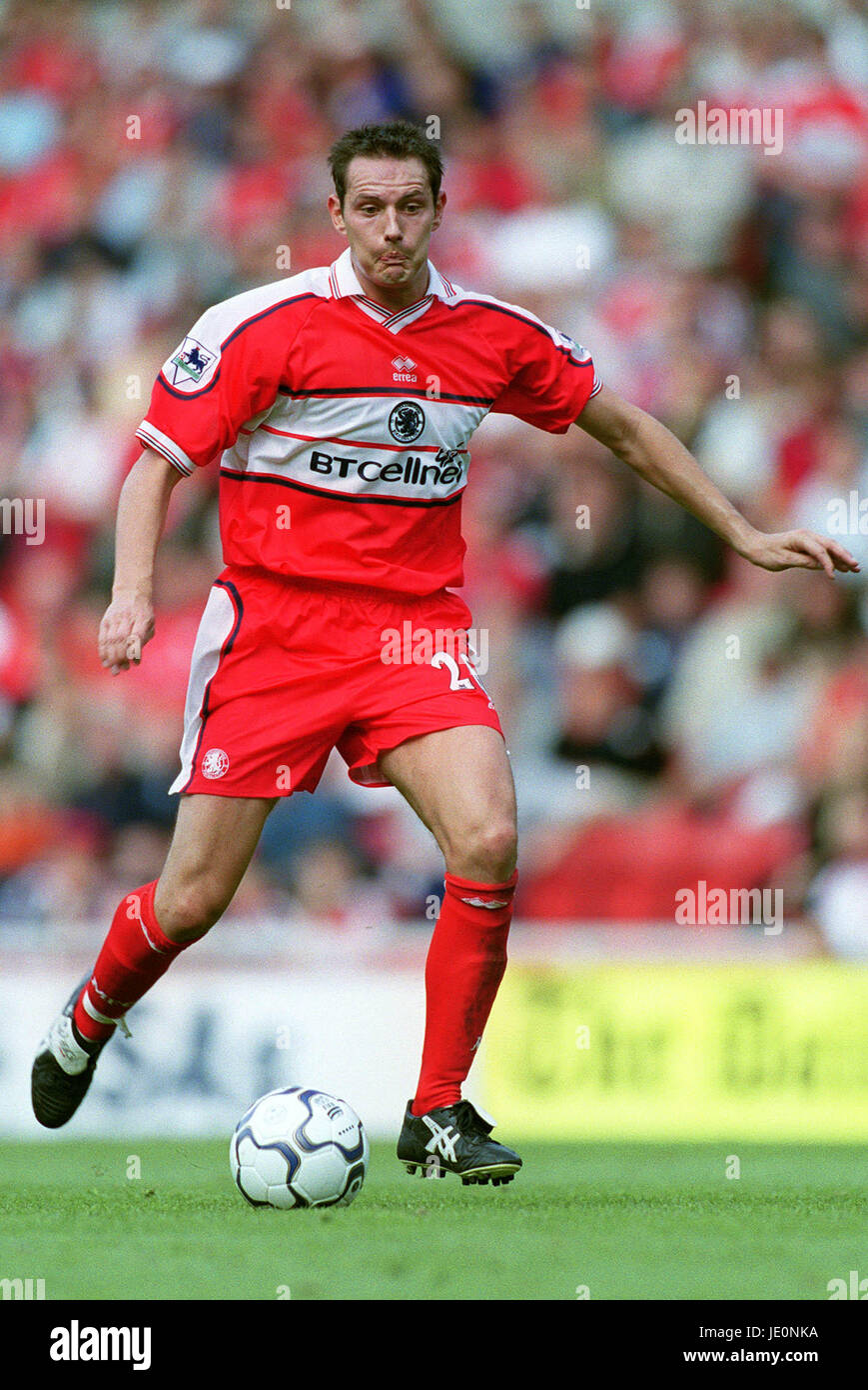NOEL WHELAN MIDDLESBROUGH FC MIDDLESBROUGH BT CELLNET RIVERSIDE STADIUM ...