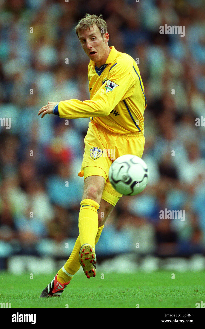 LEE BOWYER LEEDS UNITED FC COVENTRY HIGHFIELD ROAD 09 September 2000 ...