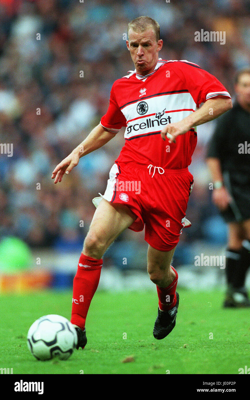 ROBBIE MUSTOE MIDDLESBROUGH FC 17 September 2000 Stock Photo - Alamy
