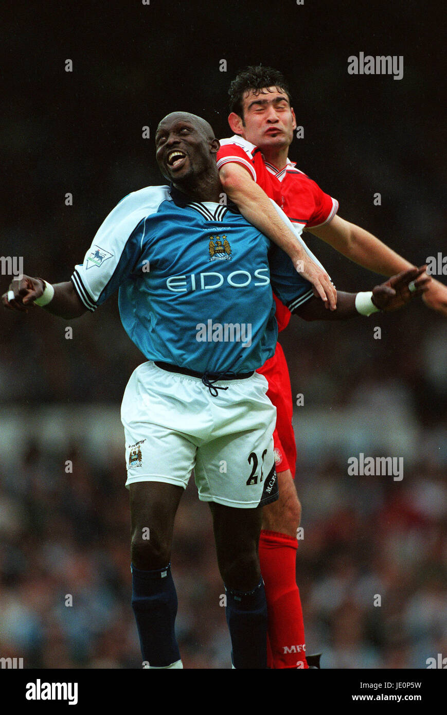 GEORGE WEAH & JASON GAVIN MANCHESTER C V MIDDLESBROUGH MAINE ROAD ...