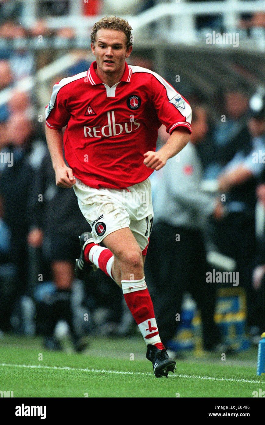 JONATAN JOHANSSON CHARLTON ATHLETIC FC ST. JAMES PARK NEWCASTLE ENGLAND ...