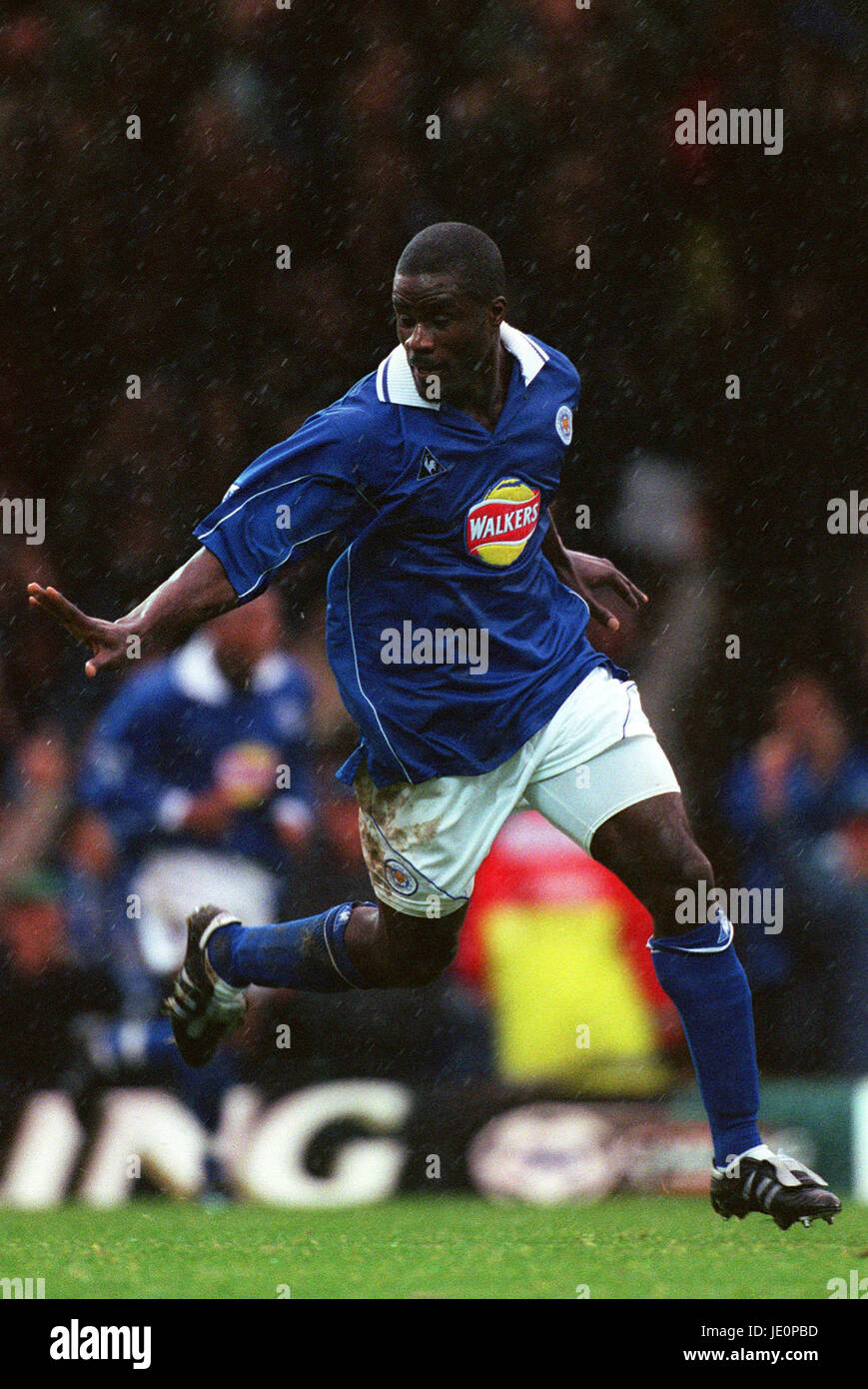 ADE AKINBIYI LEICESTER CITY FC FILBERT STREET LEICESTER ENGLAND 24 ...