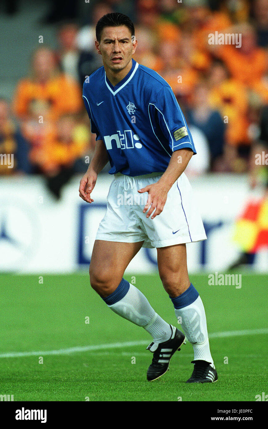 MICHAEL MOLS GLASGOW RANGERS FC MOTHERWELL FIR PARK 23 September 2000 ...
