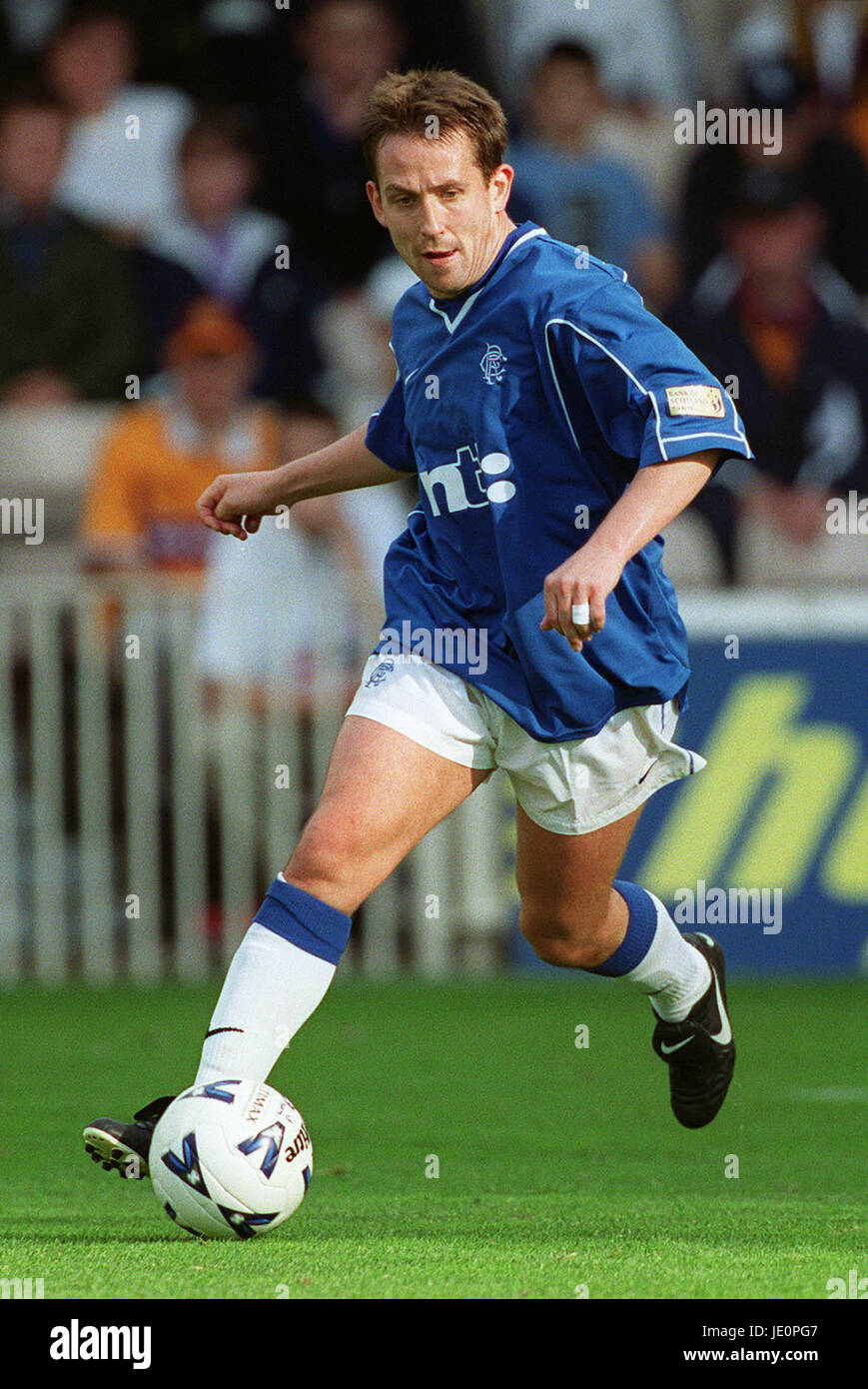 BILLY DODDS GLASGOW RANGERS FC MOTHERWELL FIR PARK 23 September 2000 ...