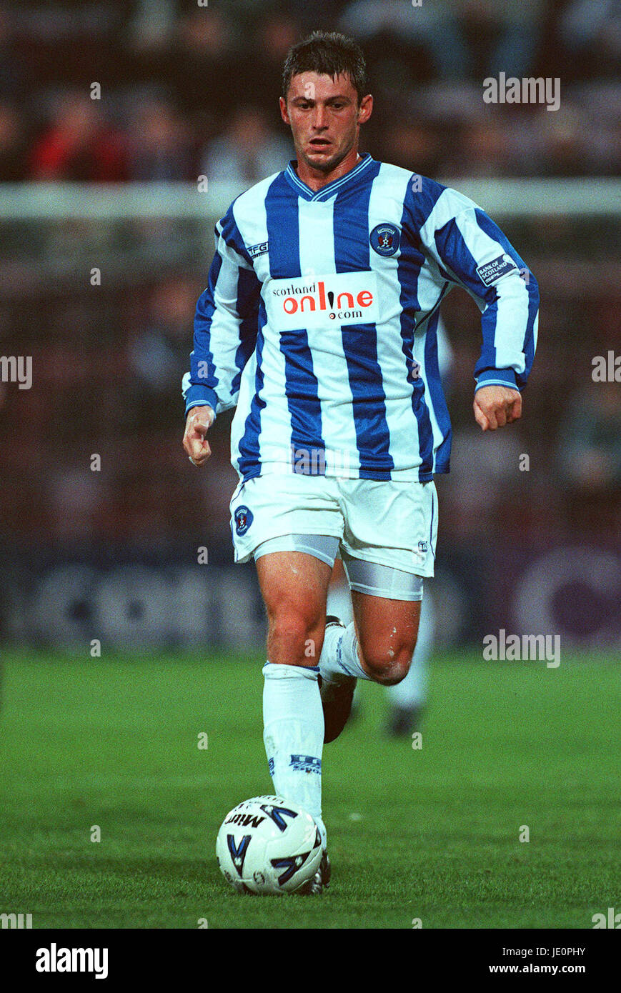 ALLY MITCHELL KILMARNOCK FC EDINBURGH TYNECASTLE 24 September 2000 ...