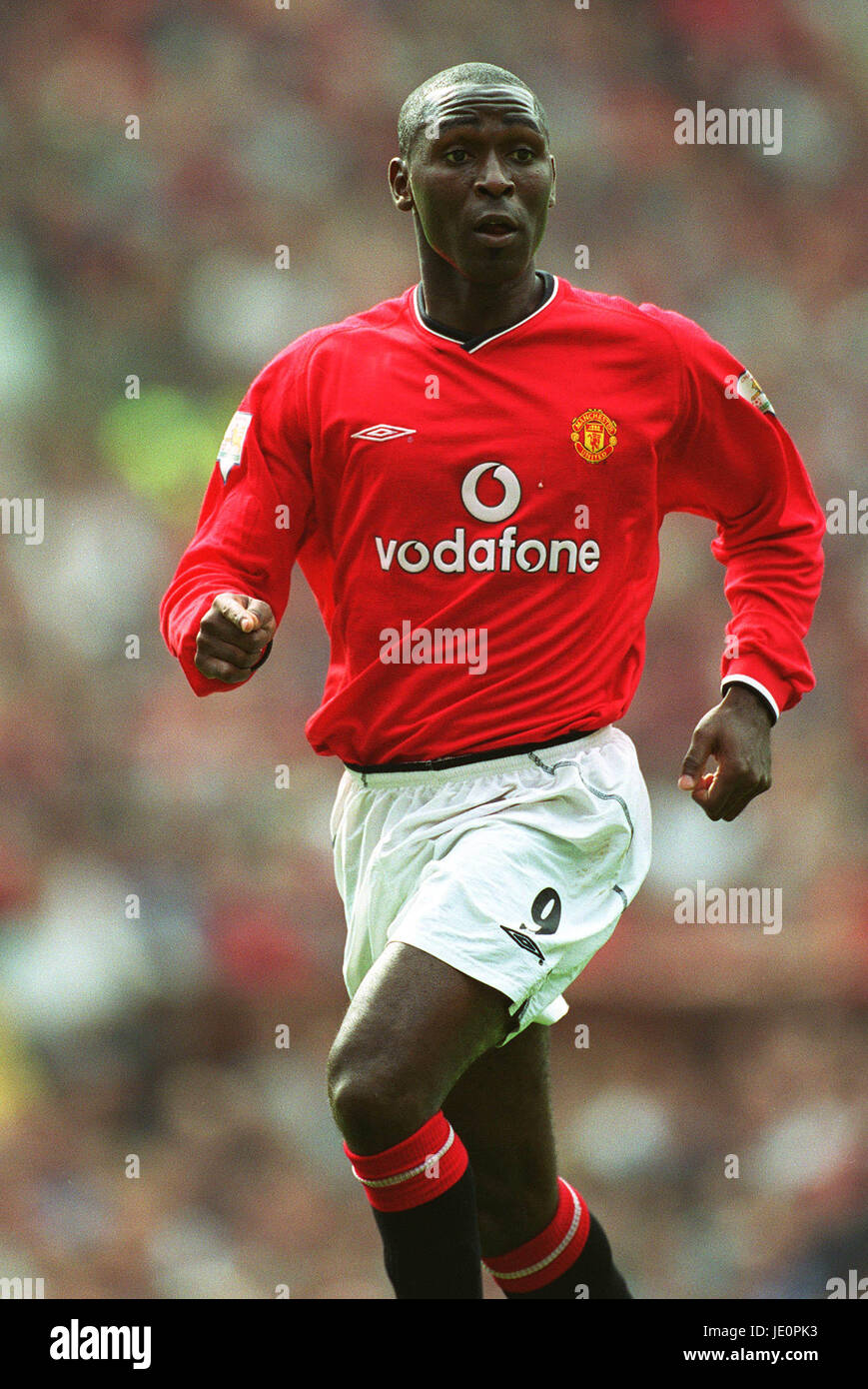 ANDY COLE MANCHESTER UNITED FC MANCHESTER OLD TRAFFORD 23 September ...