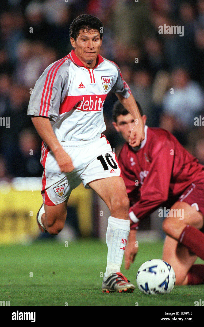 KRASIMIR BALAKOV VFB STUTTGART TYNECASTLE STADIUM EDINBURGH SCOTLAND 28 ...
