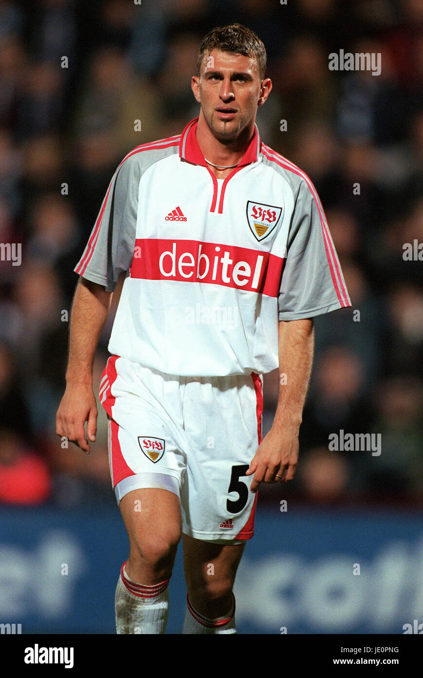 MARCELO BORDON VFB STUTTGART TYNECASTLE STADIUM EDINBURGH SCOTLAND 28 September 2000 Stock Photo ...