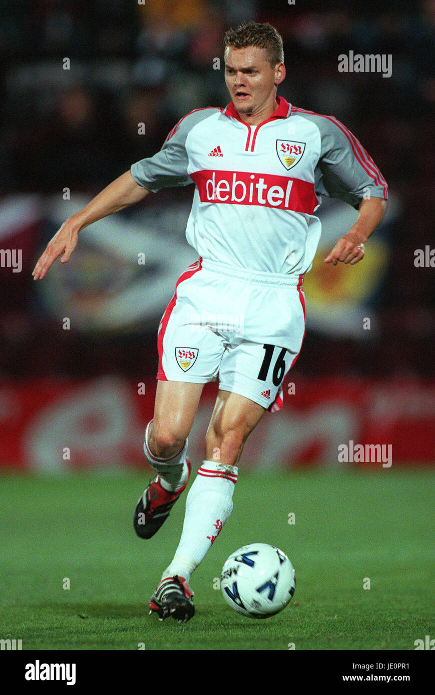 BRADLEY CARNELL VFB STUTTGART TYNECASTLE STADIUM EDINBURGH SCOTLAND 28 ...