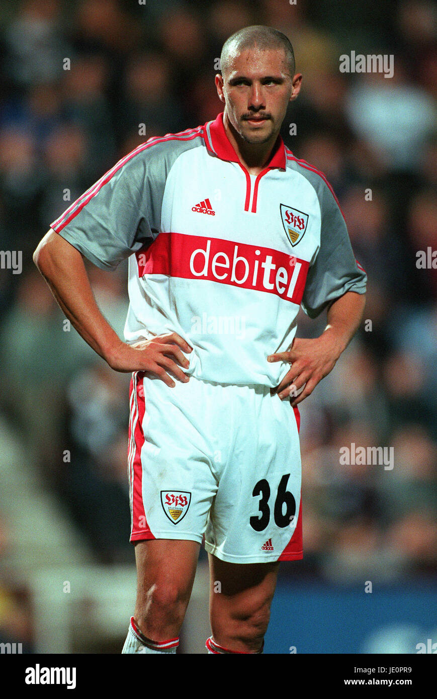 SEAN DUNDEE VFB STUTTGART TYNECASTLE STADIUM EDINBURGH SCOTLAND 28 ...