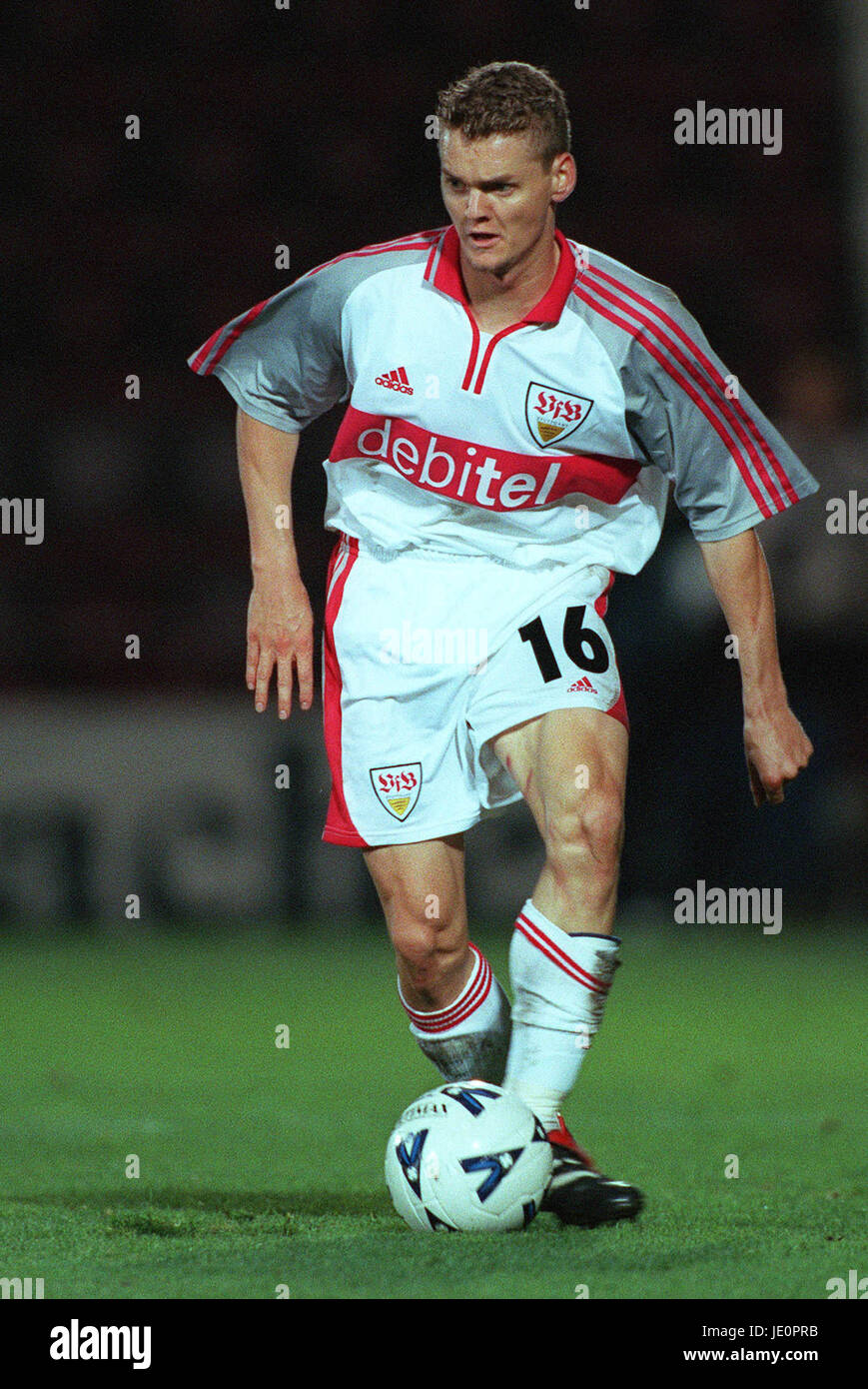 BRADLEY CARNELL VFB STUTTGART TYNECASTLE STADIUM EDINBURGH SCOTLAND 28 ...