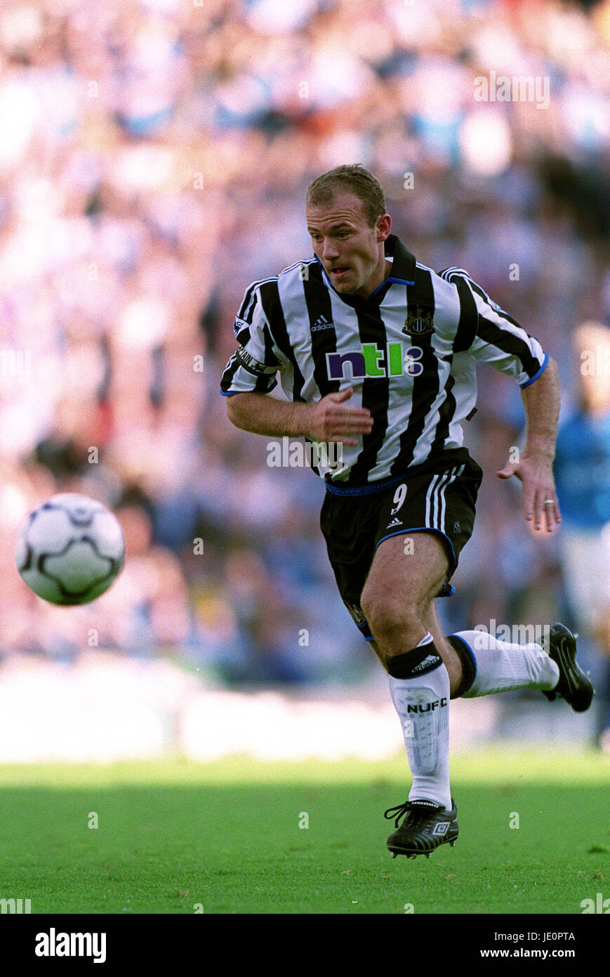 Newcastle v man city shearer hi-res stock photography and images - Alamy