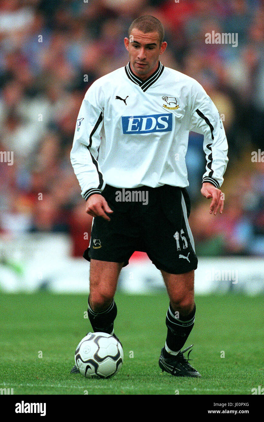 DANNY HIGGINBOTHAM DERBY COUNTY FC VILLA PARK BIRMINGHAM ENGLAND 30 ...