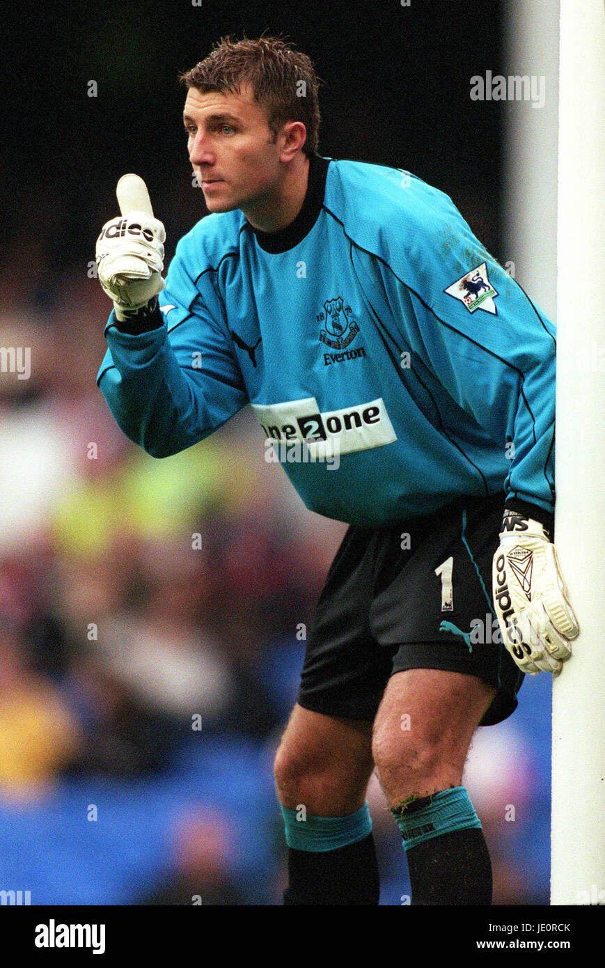 PAUL GERRARD EVERTON FC LIVERPOOL GOODISON PARK LIVERPOOL 14 October ...