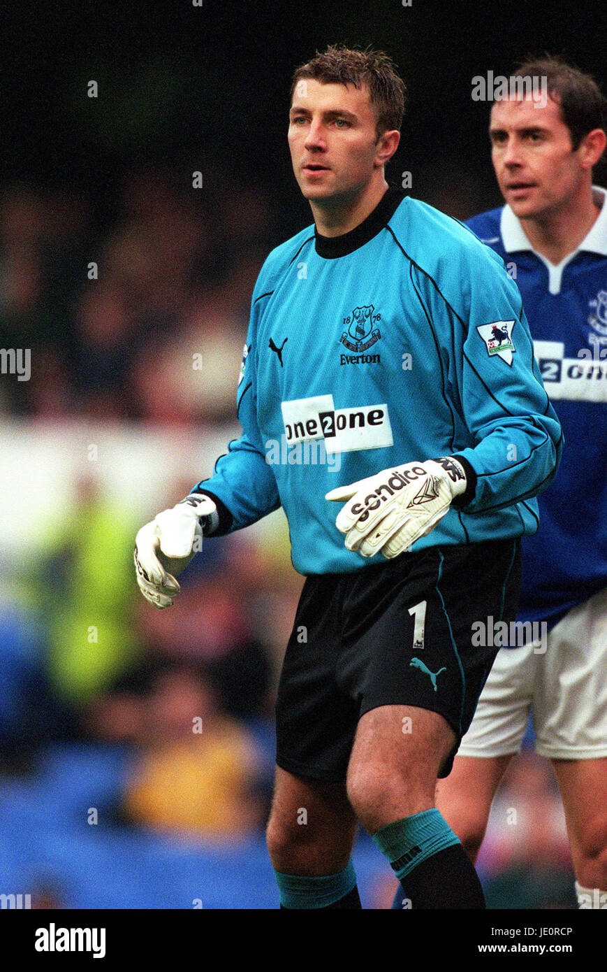 PAUL GERRARD EVERTON FC LIVERPOOL GOODISON PARK LIVERPOOL 14 October ...