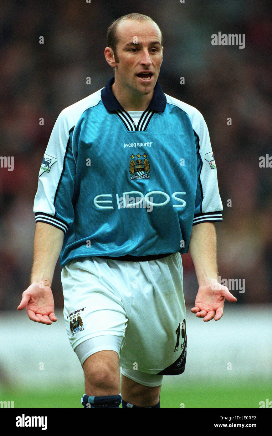 DANNY TIATTO MANCHESTER CITY FC MAINE ROAD MANCHESTER CITY ENGLAND 14 ...