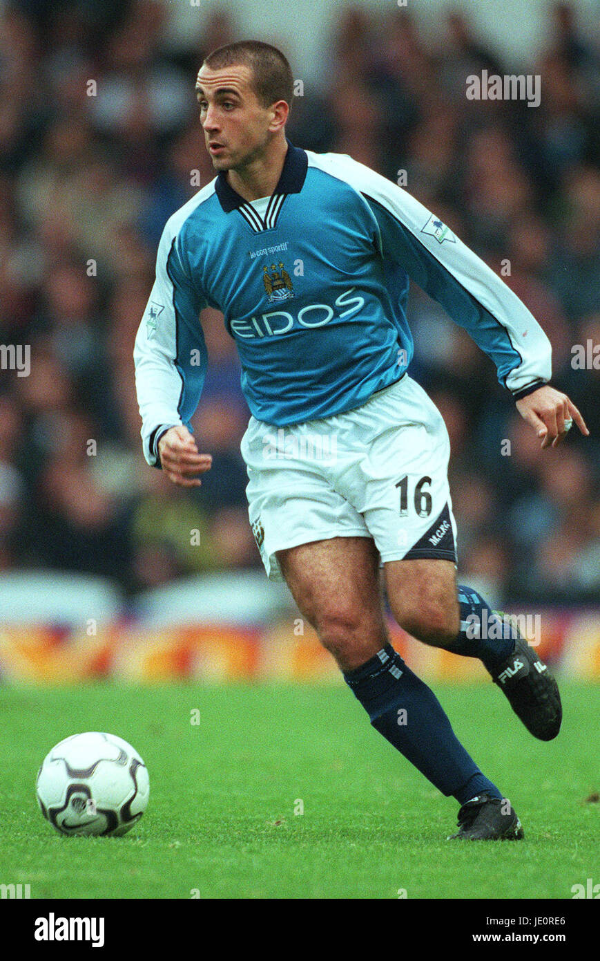 PAUL RITCHIE MANCHESTER CITY FC MAINE ROAD MANCHESTER CITY ENGLAND 14 ...