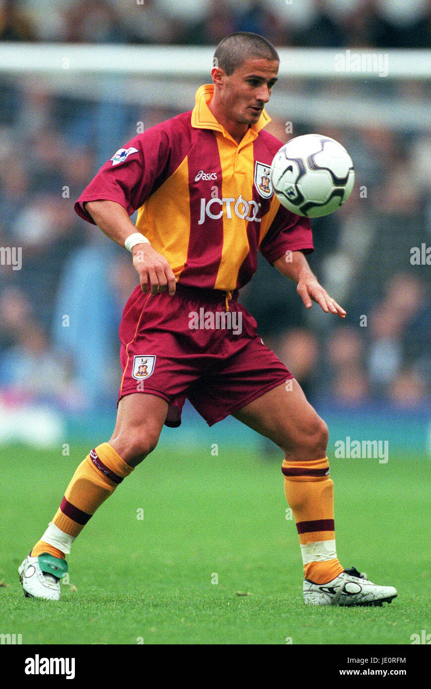 BENITO CARBONE BRADFORD CITY FC MAINE ROAD MANCHESTER CITY ENGLAND 14 ...