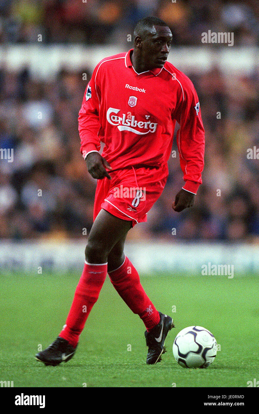 EMILE HESKEY LIVERPOOL FC DERBY PRIDE PARK 15 October 2000 Stock Photo ...