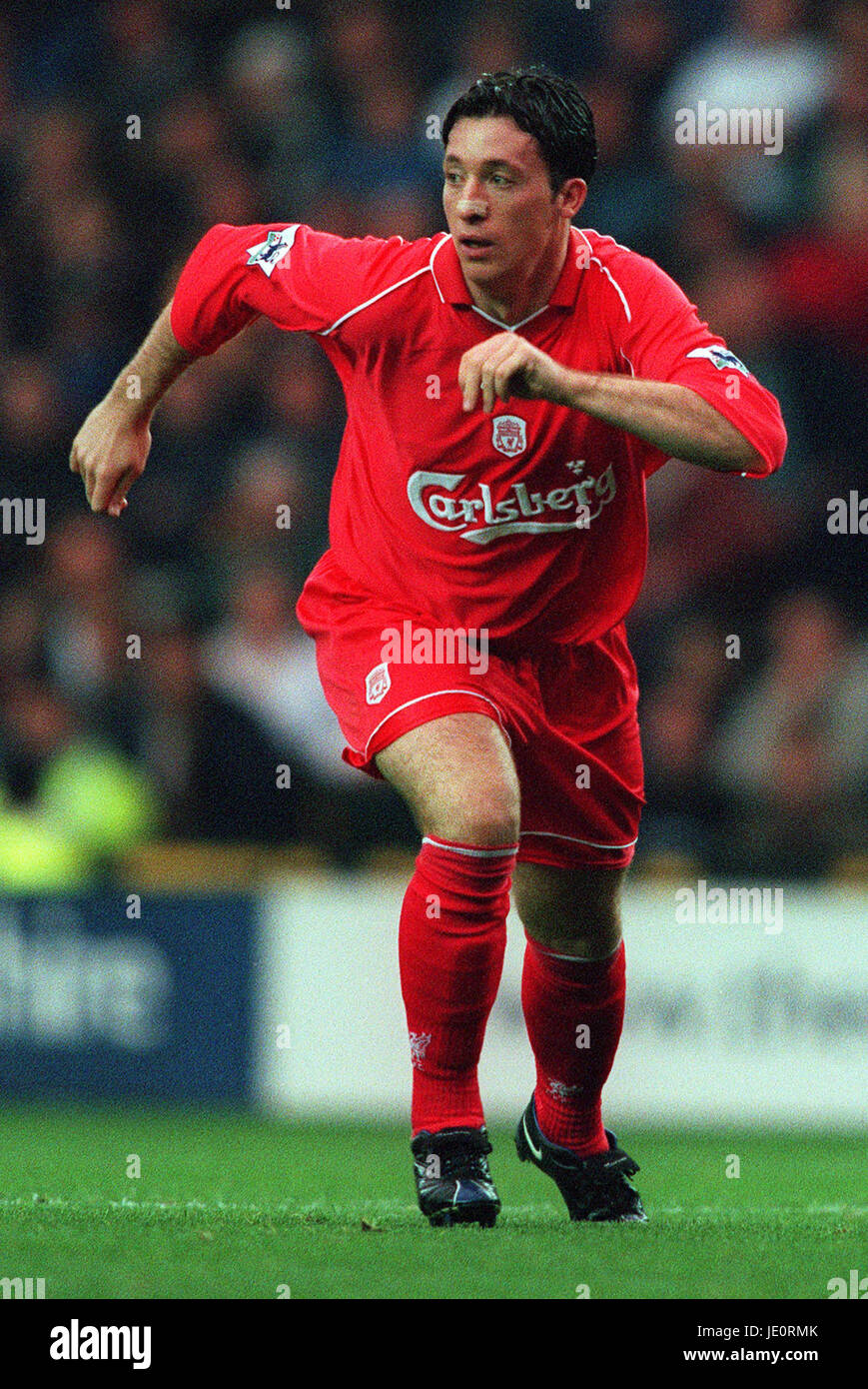 ROBBIE FOWLER LIVERPOOL FC DERBY PRIDE PARK 15 October 2000 Stock Photo ...
